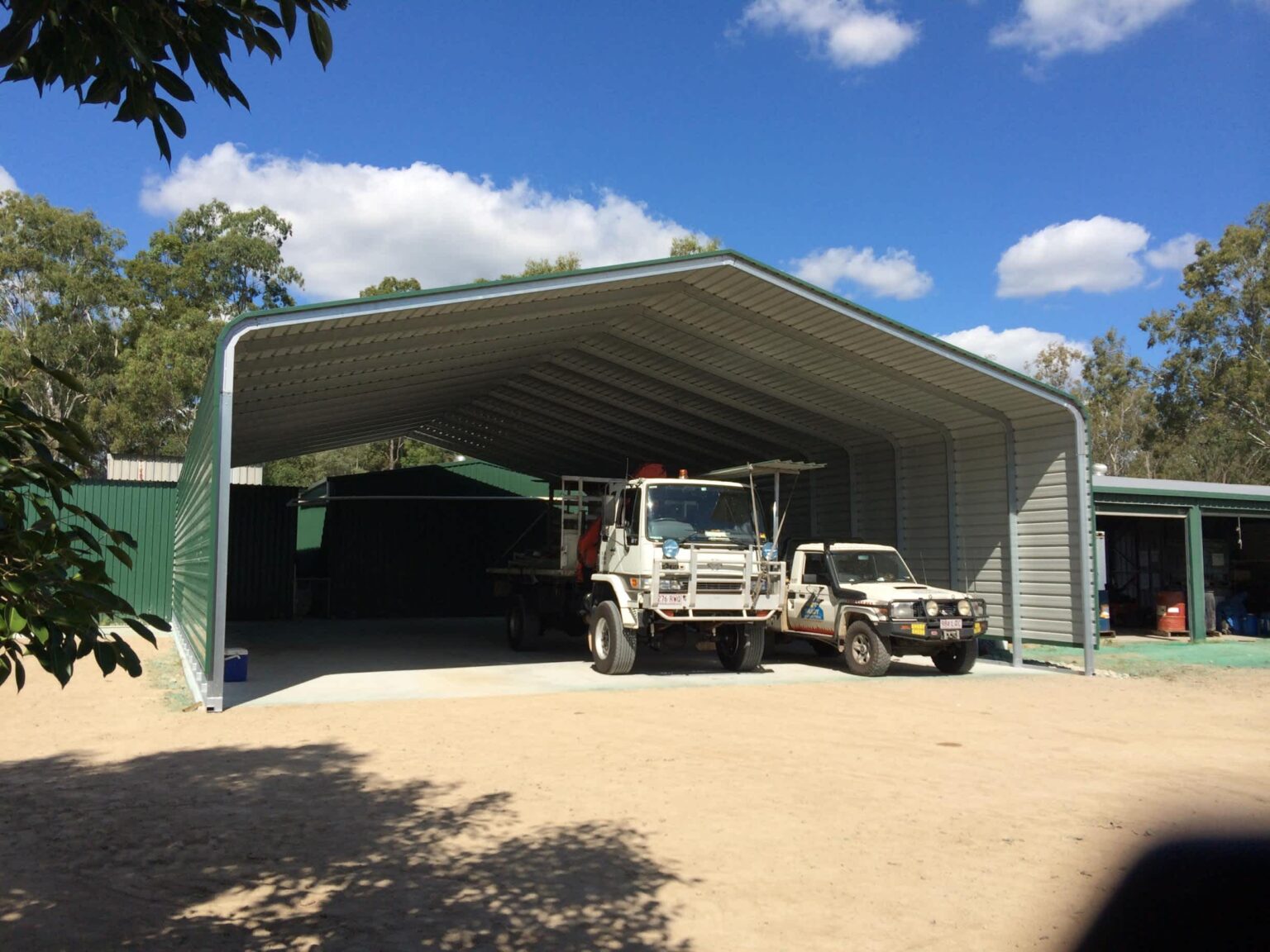 Shady Sheds | Transportable Shade | EPM Shade Sheds | Townsville